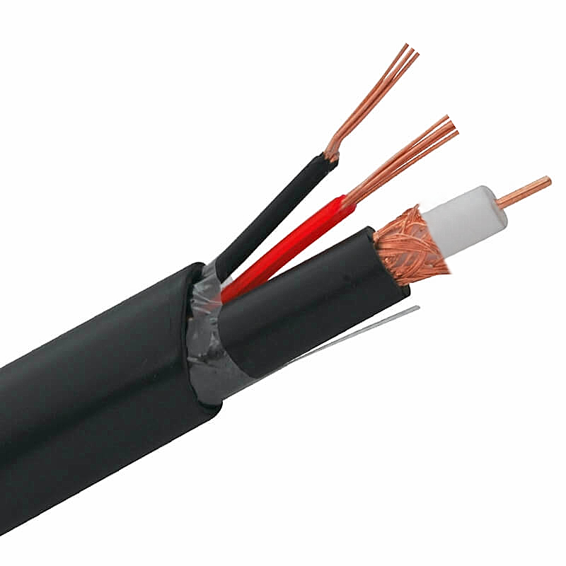 Cable Coaxial Siamés 300m (1-RG59_BC / 2-SAE18) – Systro